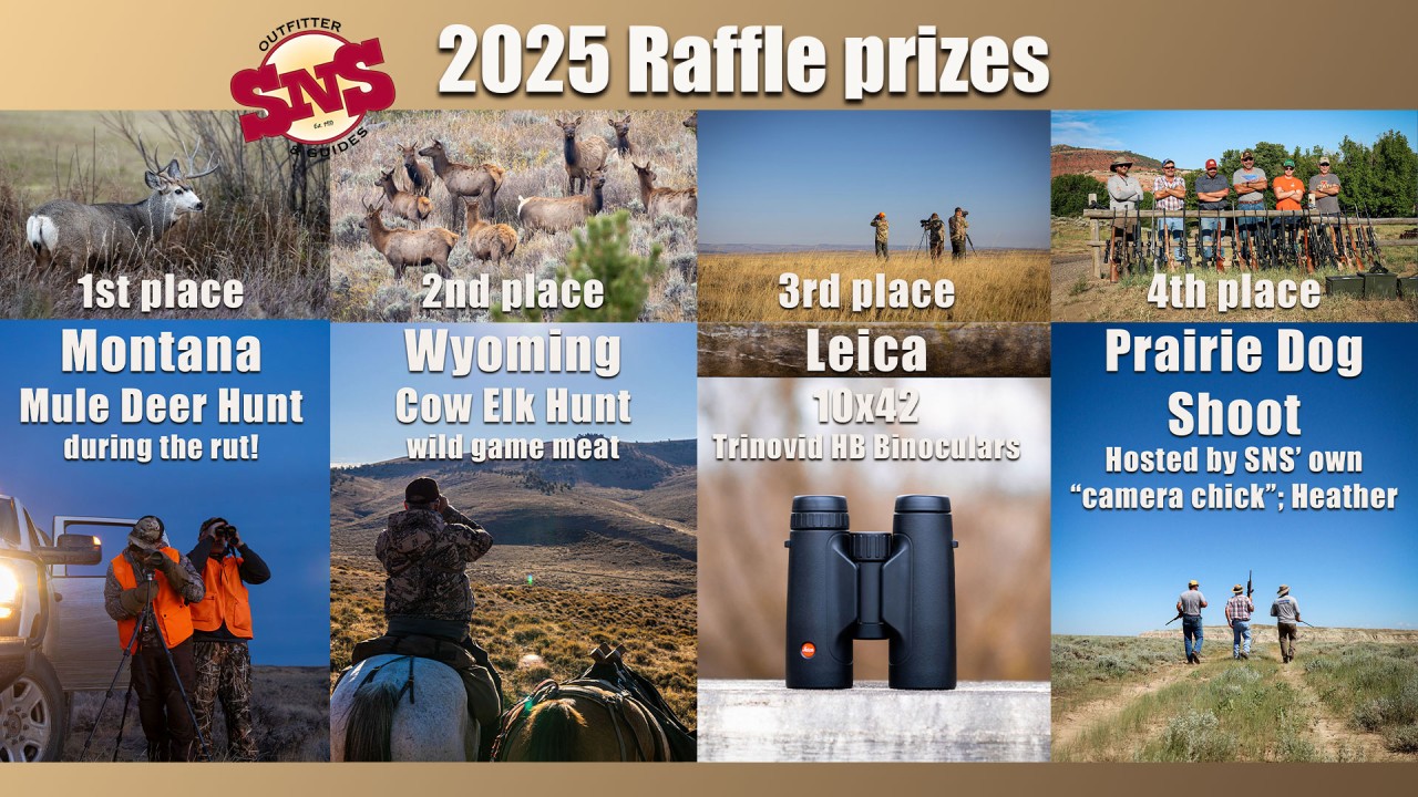 Enter the 2025 SNS Outfitter & Guides Raffle | Win a Montana Mule Deer ...